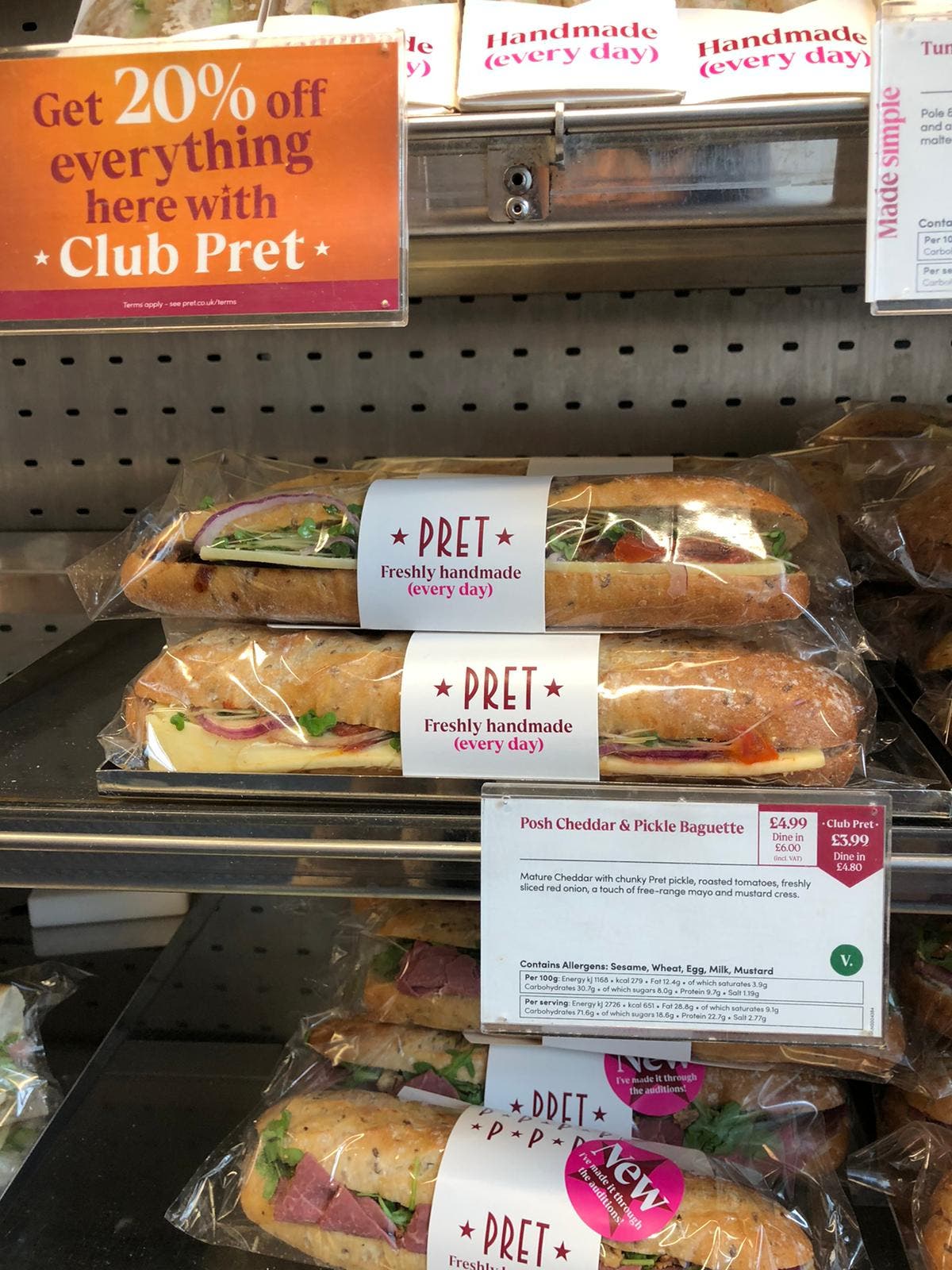 Pret v Tesco: Most expensive cheese sandwich on the high street as ...