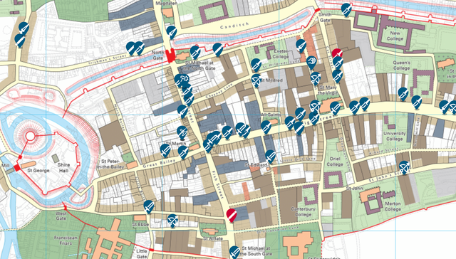 Medieval map reveals Oxford students once made city England’s ‘murder ...
