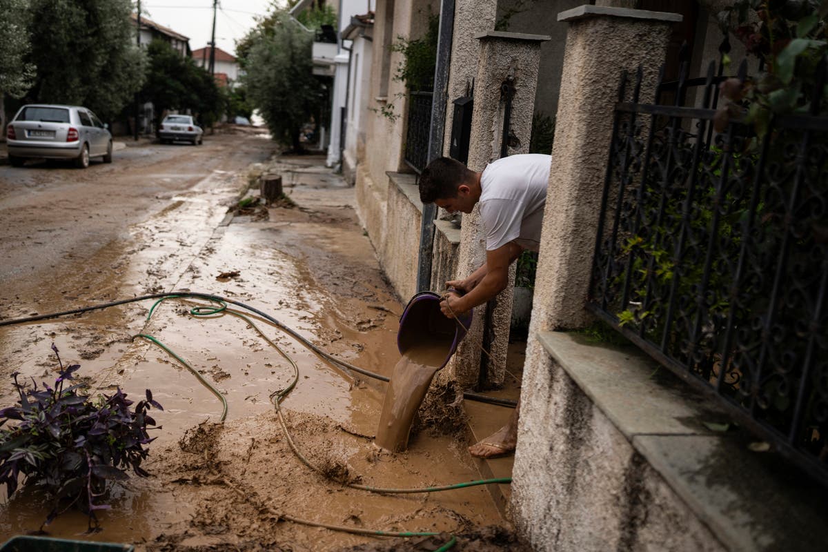 Storm eases in Greece but flood risk remains high amid rising river ...