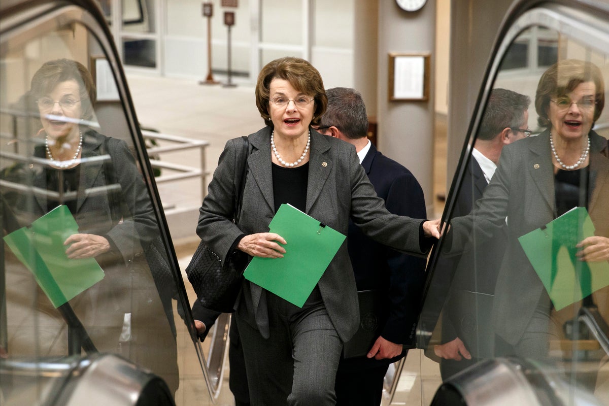 Photographs documented US Sen. Dianne Feinstein's groundbreaking career ...