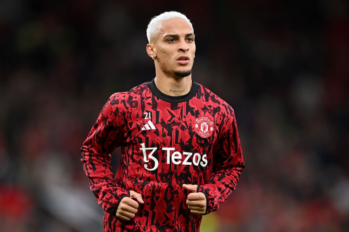 Antony returns to Man Utd squad for Champions League after five-match ...