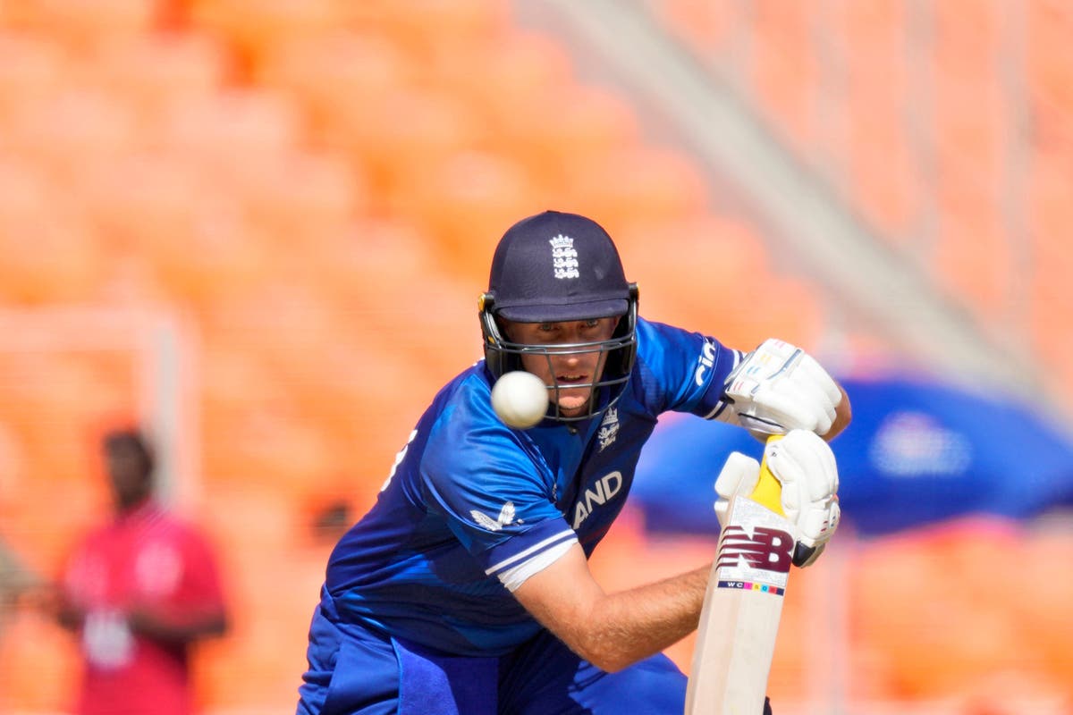 Joe Root leads England to 282 for nine in World Cup opener against New ...
