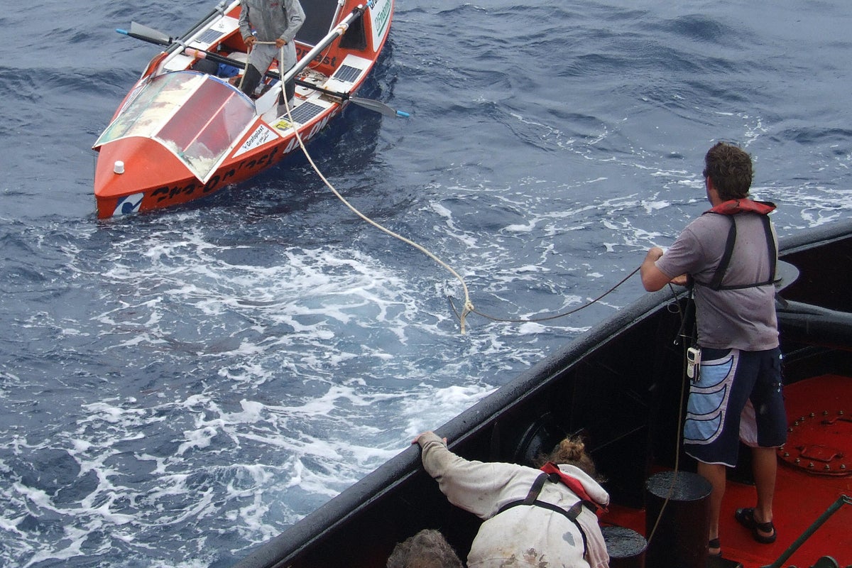 Australian man rescued by cruise ship after homemade boat capsizes ...