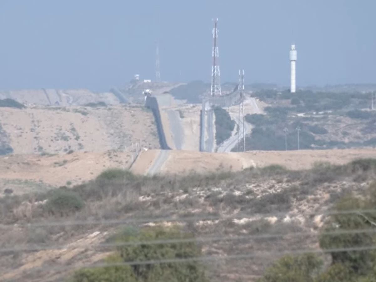 Watch view of Israel’s southern front in Sderot where Israeli forces ...