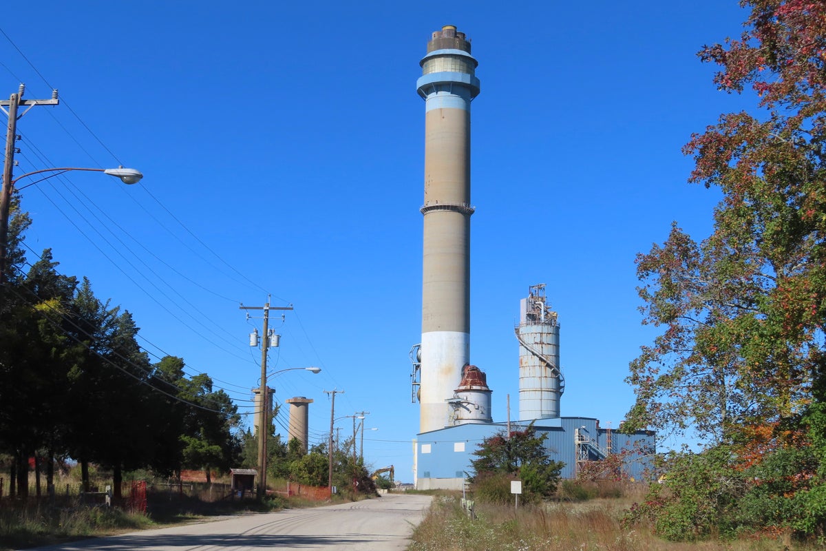 Former coal-fired power plant being razed to make way for offshore wind ...