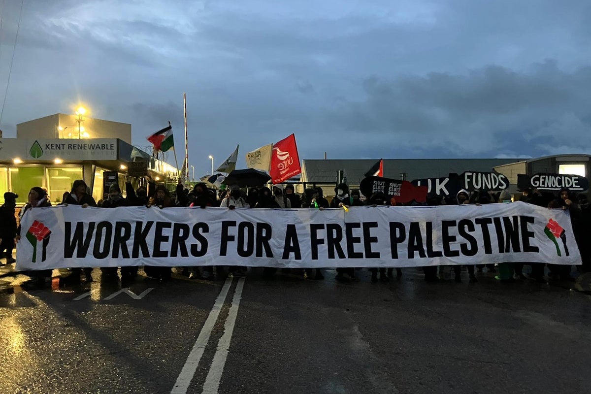 Instro Precision: Pro-Palestine protestors blockade UK weapons factory ...