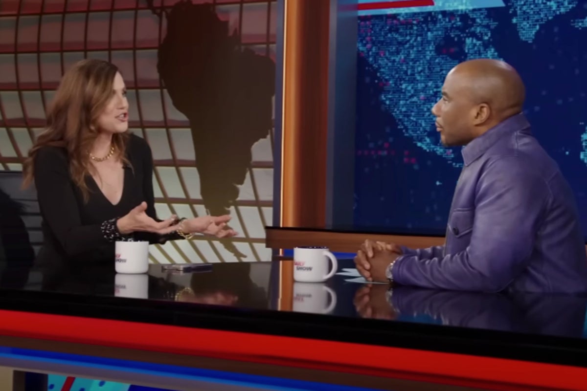 Nancy Mace’s defence of Trump sparks jeers from Daily Show audience ...