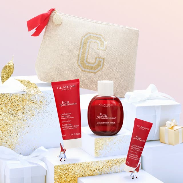 Go for gold at the Clarins Christmas boutique this winter season | The ...