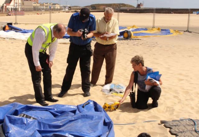 Owner of inflatable beach trampoline that exploded and killed three ...