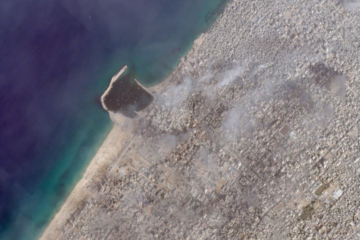 Satellite photos analyzed by the AP show Israeli forces pushed further ...