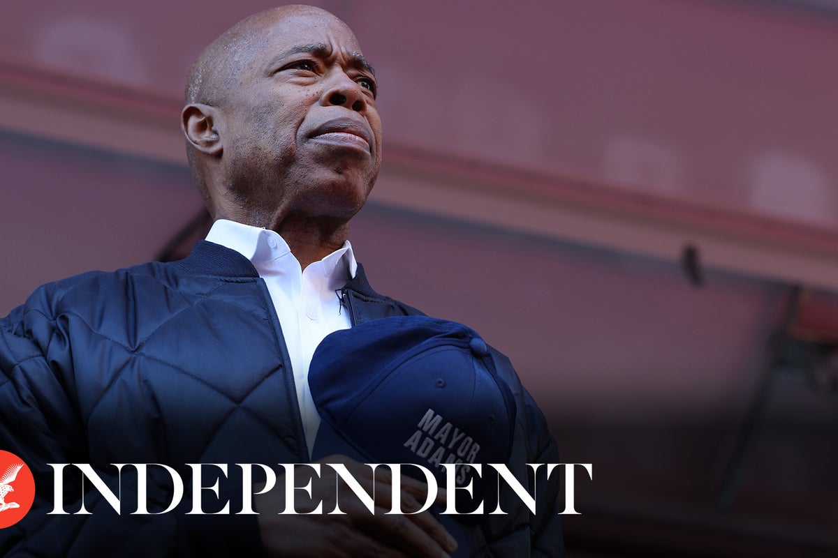 Watch live: New York City Mayor Eric Adams speaks live amidst ...
