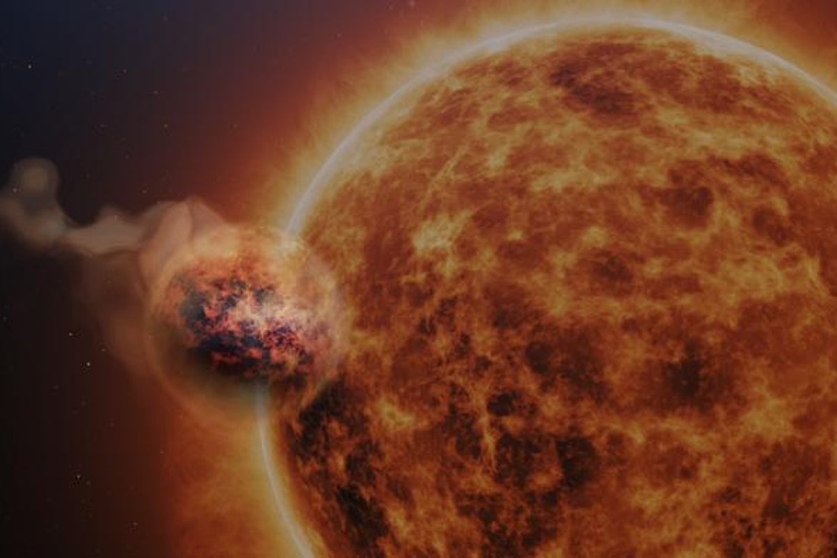 Nasa spots collection of shocking materials on distant planet | The ...