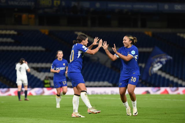 Hat-trick hero Sam Kerr leads from the front as Chelsea emphatically ...