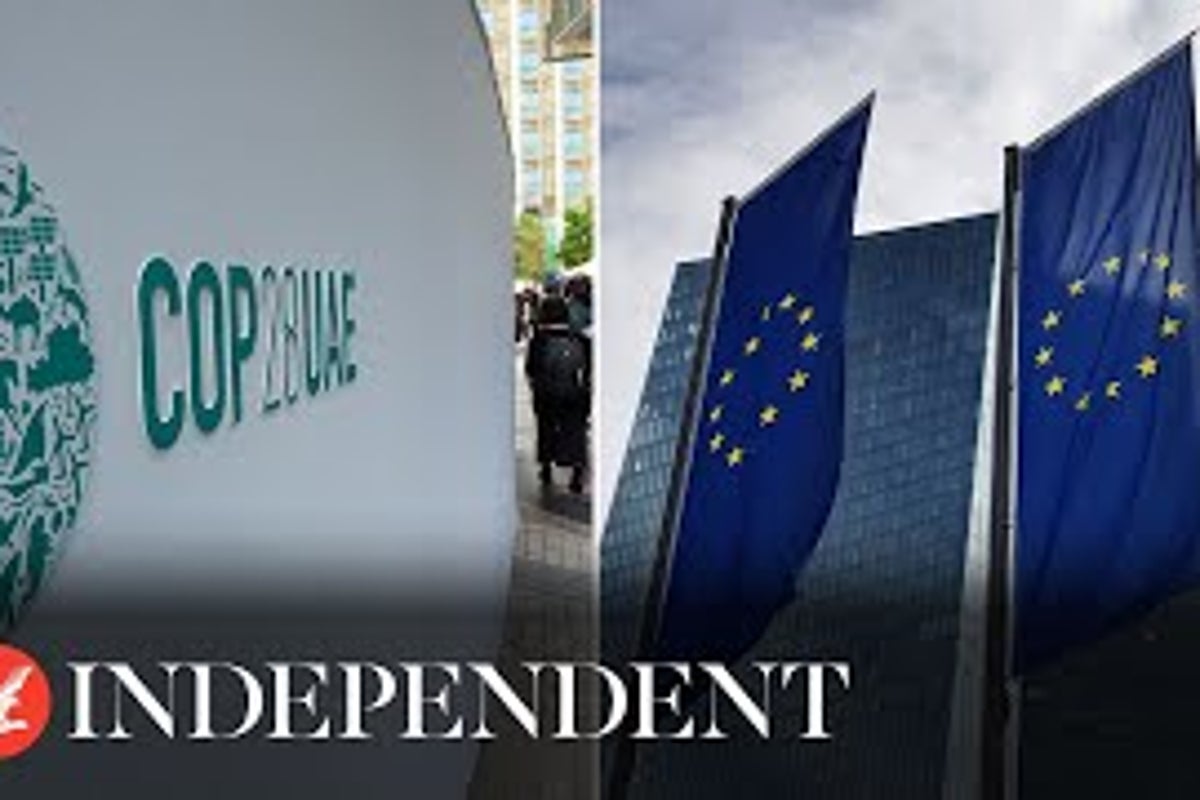 Watch again: European Union holds a news conference at COP28 | The ...