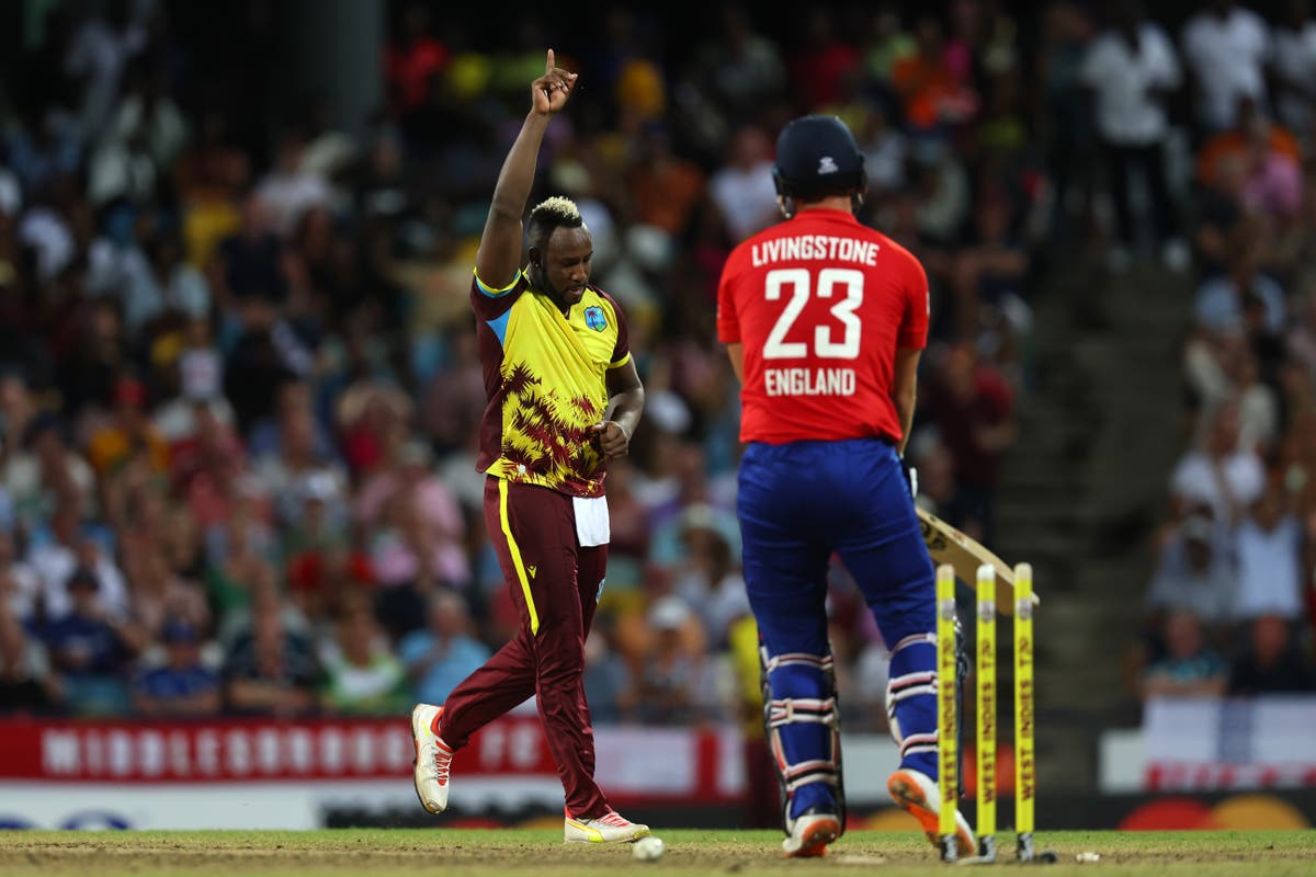 Andre Russell lifts West Indies to four-wicket win over England in ...
