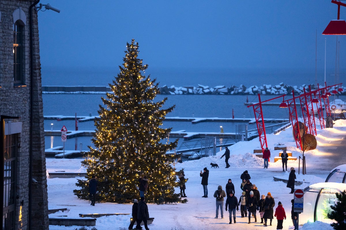 AP PHOTOS: Estonia, one of the first countries to introduce Christmas ...