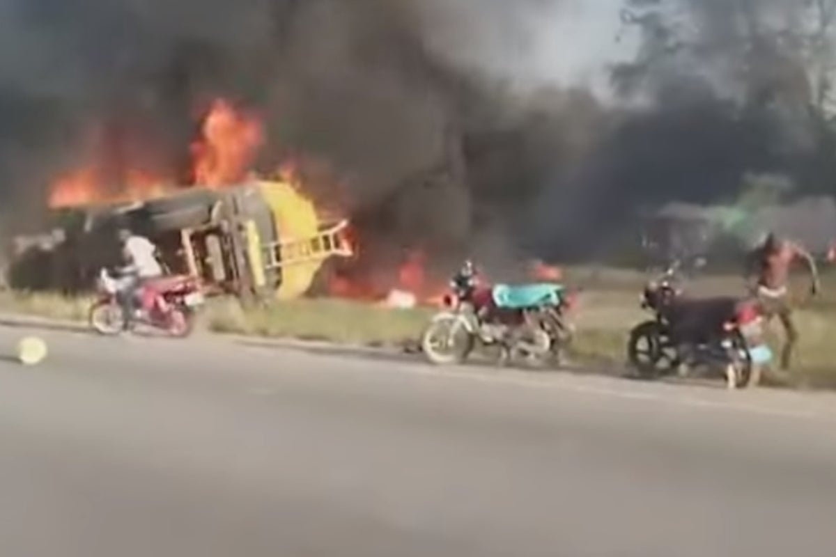 At least 40 killed in Liberian fuel tanker blast, says official | The ...