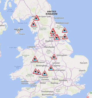Storm Gerrit map: Weather warnings in your area as UK faces snow, rain ...