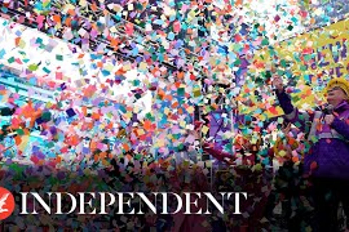 Watch live: Confetti test held in Times Square ahead of New Year’s Eve ...