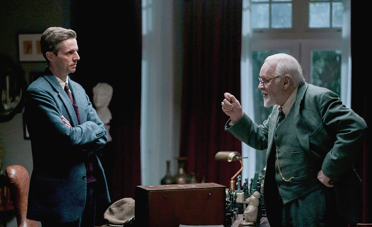 Movie Review: Anthony Hopkins shines in 'Freud's Last Session' | The ...