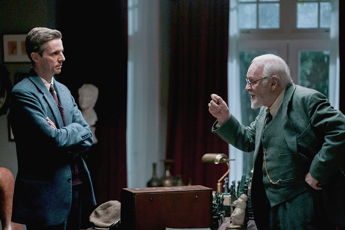 Movie Review: Anthony Hopkins shines in 'Freud's Last Session' | The ...