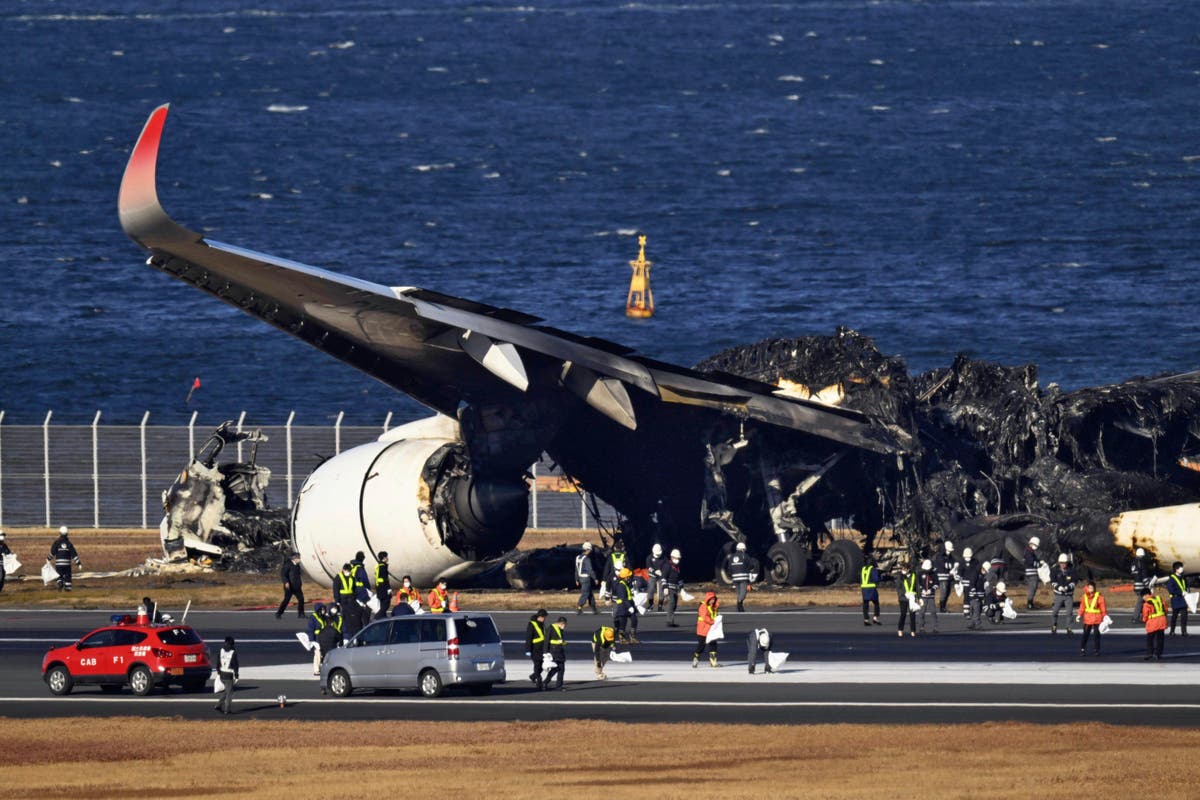 The key question about fiery crash at Tokyo airport: Did one or both ...