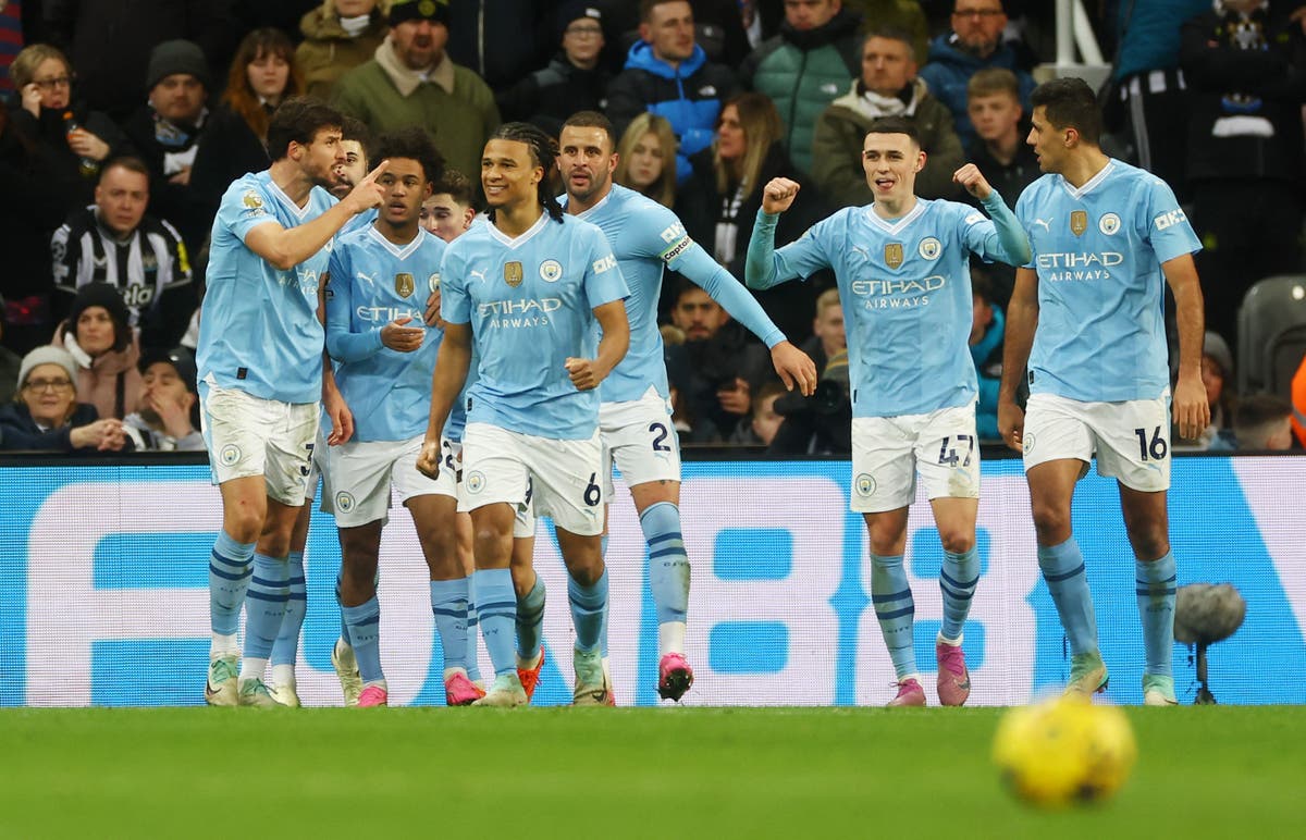 Newcastle v Manchester City LIVE: Premier League score and updates as ...