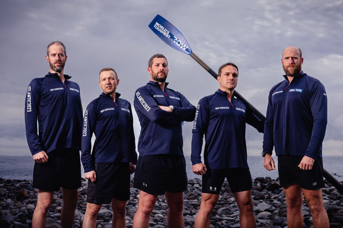 Team of Royal Navy submariners win 3,000 mile world’s toughest rowing ...