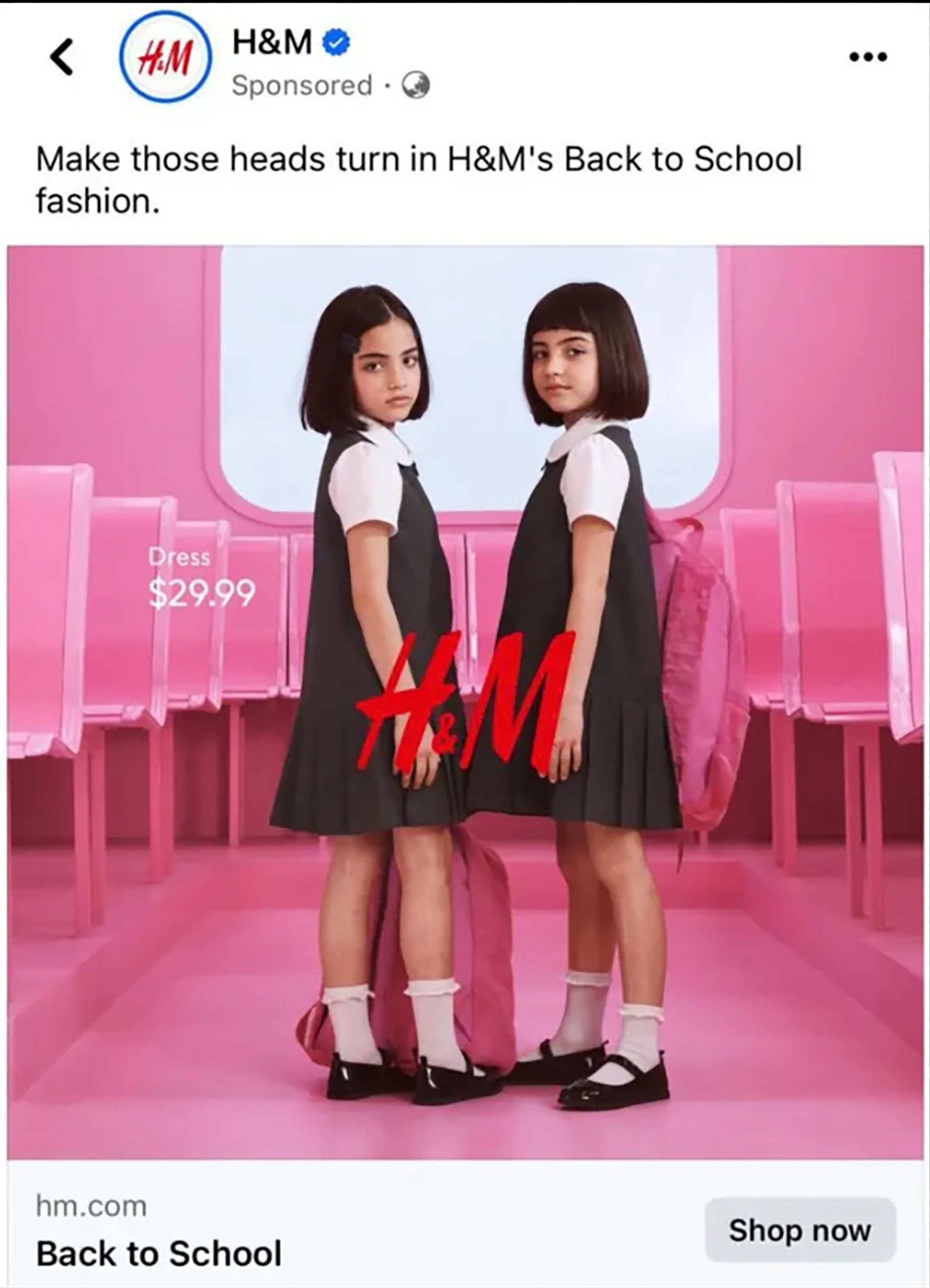 H&M apologises and pulls advert over claims it ‘sexualised’ children ...