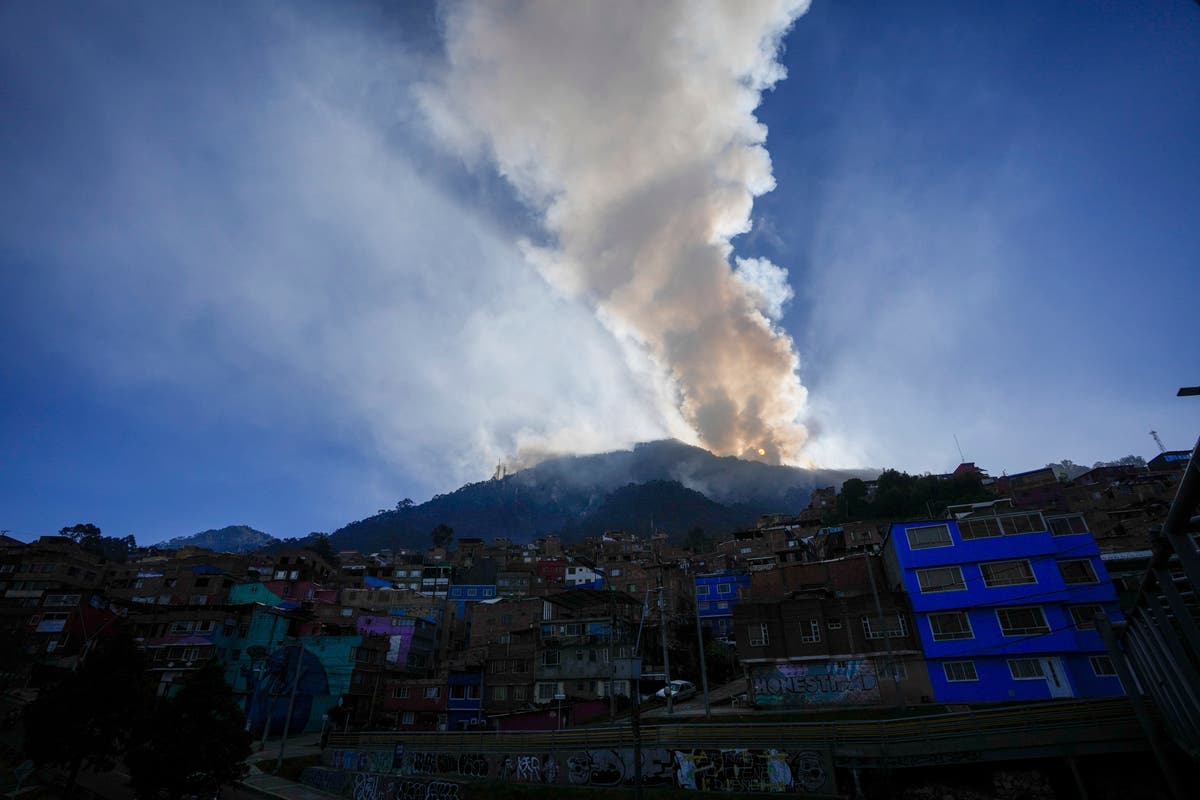 Colombia declares a disaster because of wildfires and asks for ...