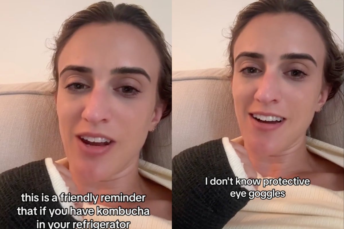 Woman issues warning after getting injured from kombucha explosion ...