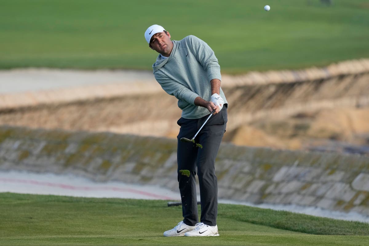 Scottie Scheffler Hits 64 To Share Three way Lead At Pebble Beach Scottie Scheffler Hits 64 To Share Three way Lead At Pebble Beach