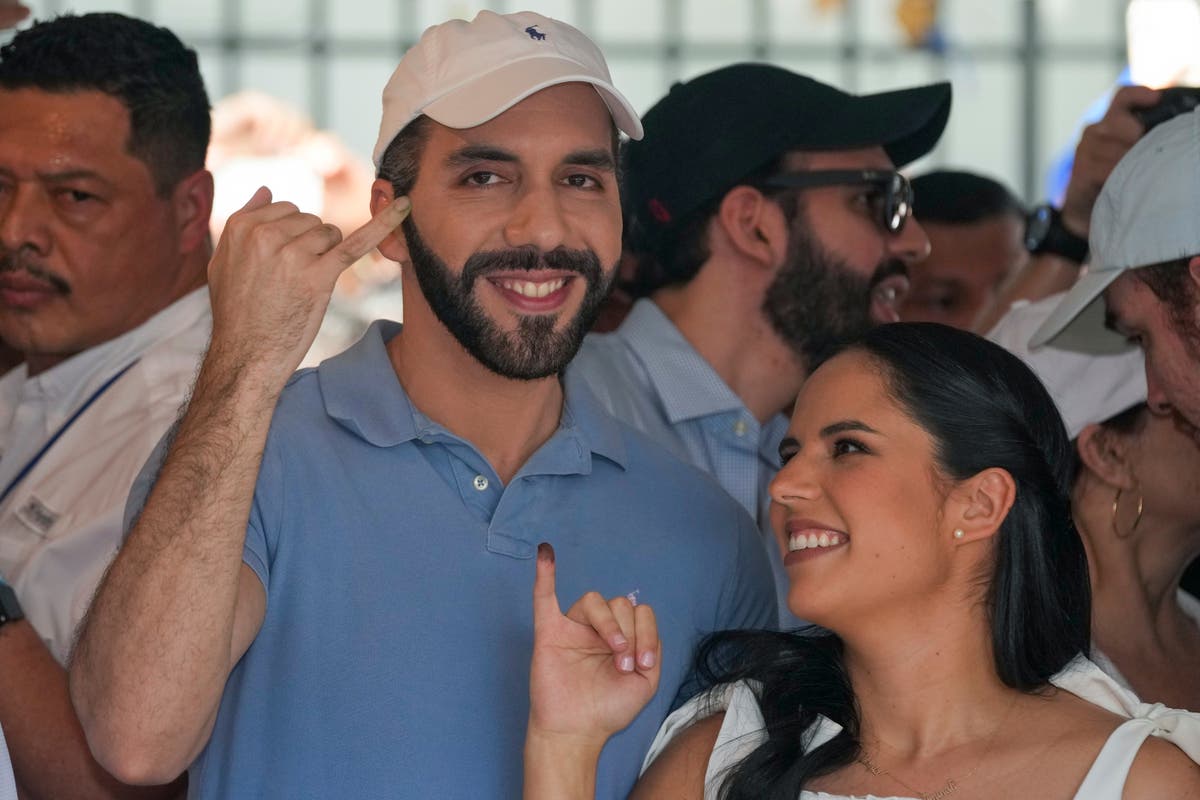 El Salvador's Nayib Bukele heads for reelection as president, buoyed by ...