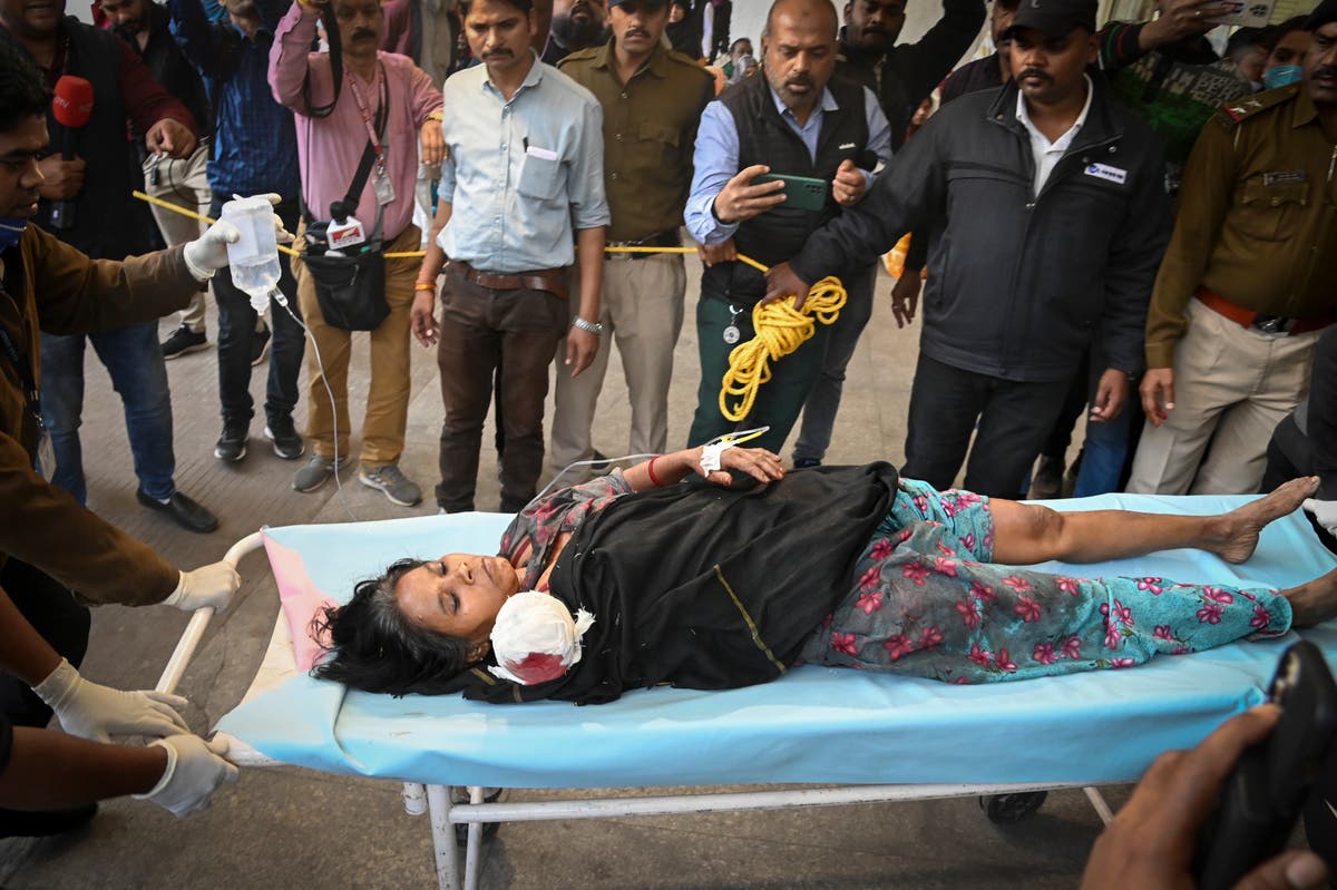 A blaze in a fireworks factory in central India kills 11 people and ...