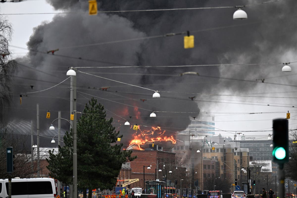 1 person missing as firefighters in Sweden struggle for second day to ...