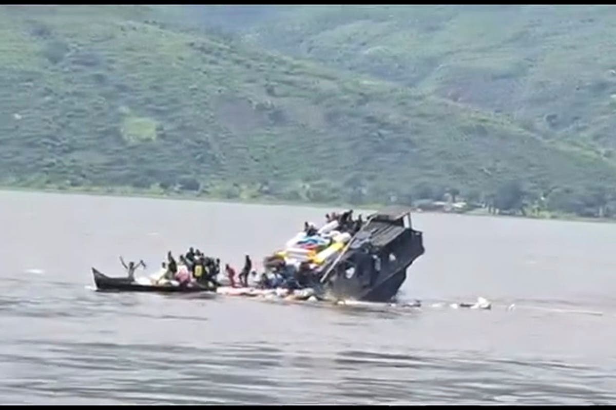 Dozens are presumed dead after an overloaded boat capsizes on Lake Kivu ...