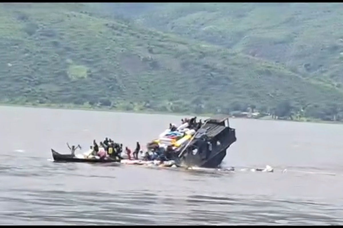 Dozens are presumed dead after an overloaded boat capsizes on Lake Kivu ...