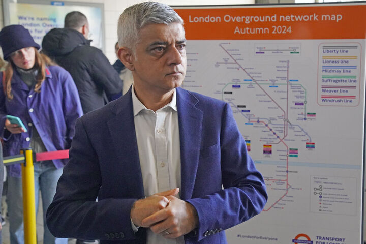 Sadiq Khan announces six new London Overground names including Windrush ...