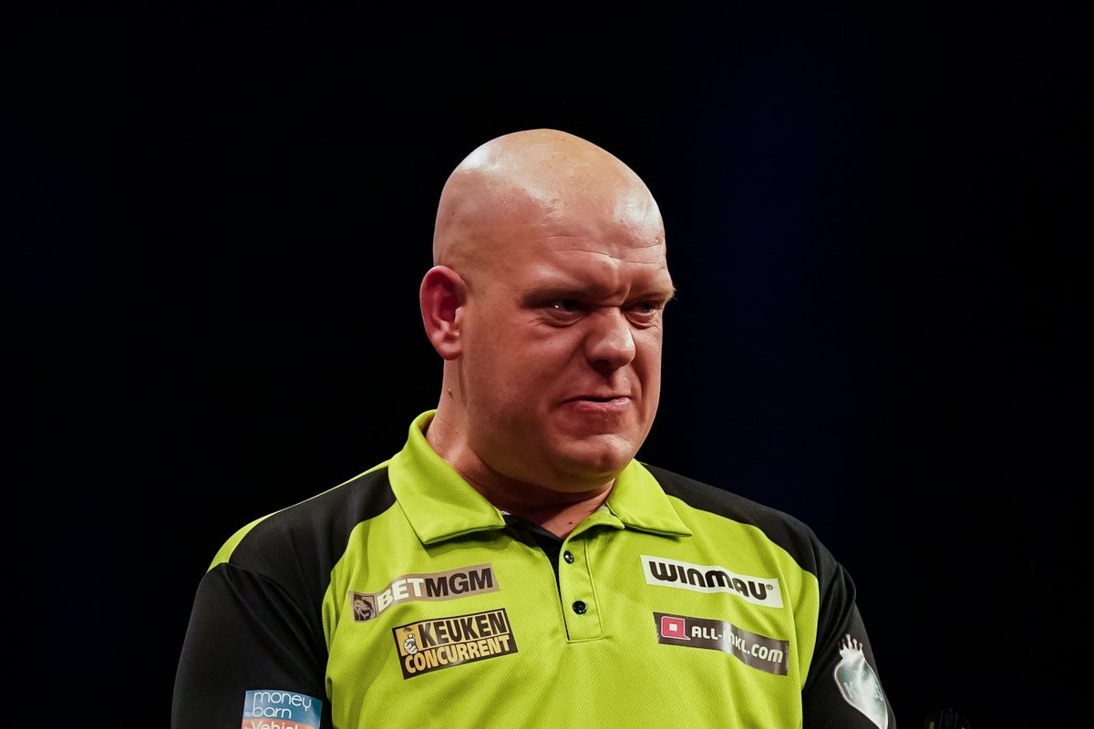 Michael van Gerwen admits he is not in top form despite winning in ...