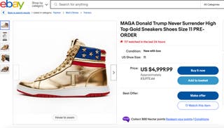 Donald Trump shoes: Everything we know about the $399 ‘never surrender ...