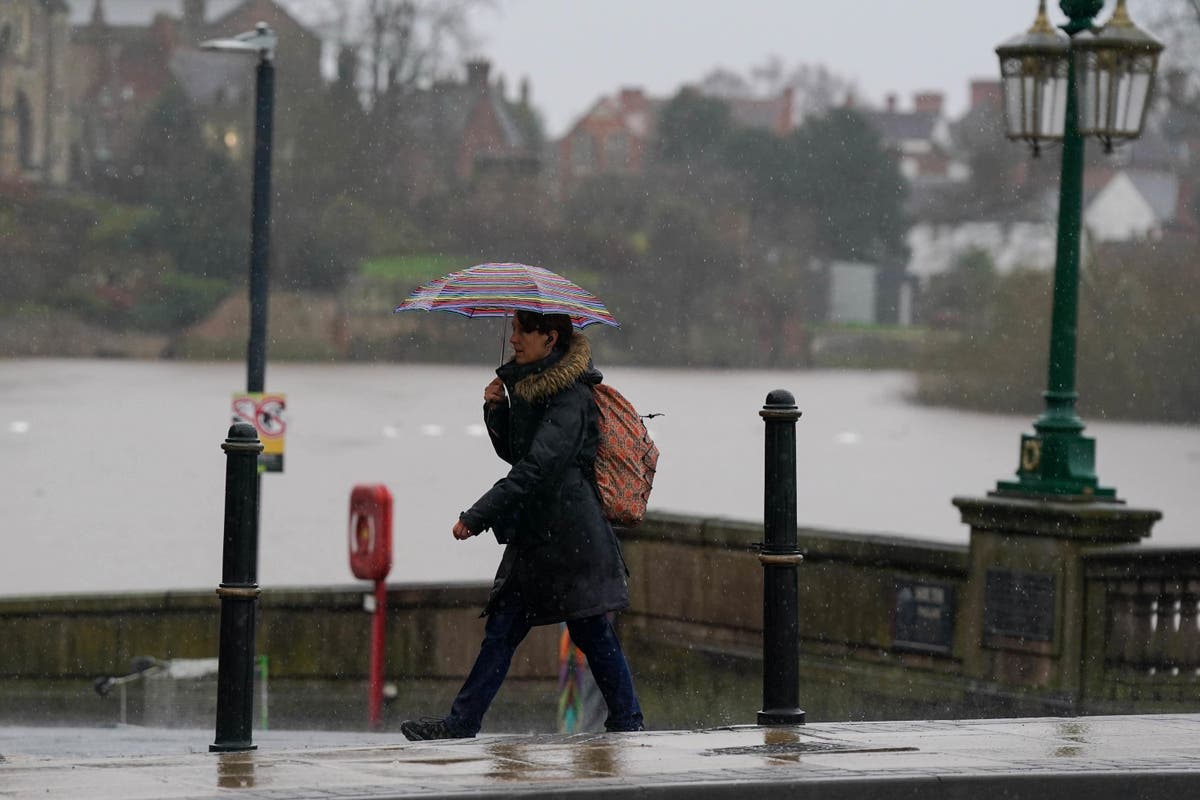 Heavy rain and strong winds to hit parts of England | The Independent