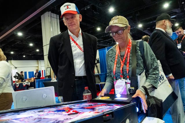 Maga Republicans mocked for playing Jan 6 themed pinball at CPAC | The ...