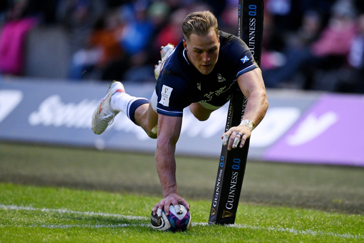 Duhan van der Merwe and Scotland make Calcutta Cup history to leave ...