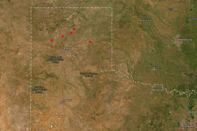 Texas wildfires: Map of blazes ravaging the Panhandle | The Independent