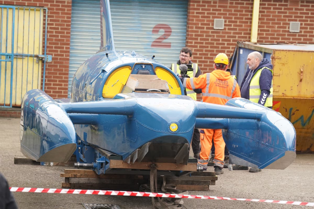 Donald Campbell’s Bluebird begins journey to its Lake District ...