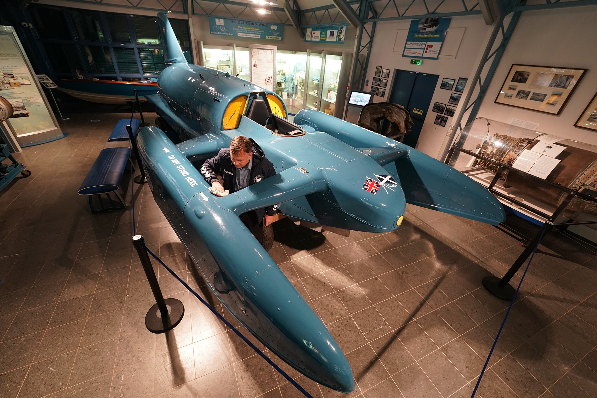 Donald Campbell’s record-breaking jet boat Bluebird to ‘run again ...