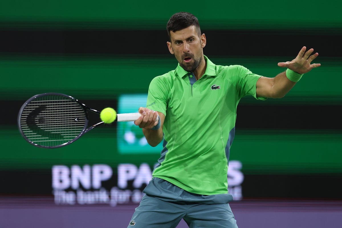 Novak Djokovic left furious after umpire row in shock Indian Wells ...