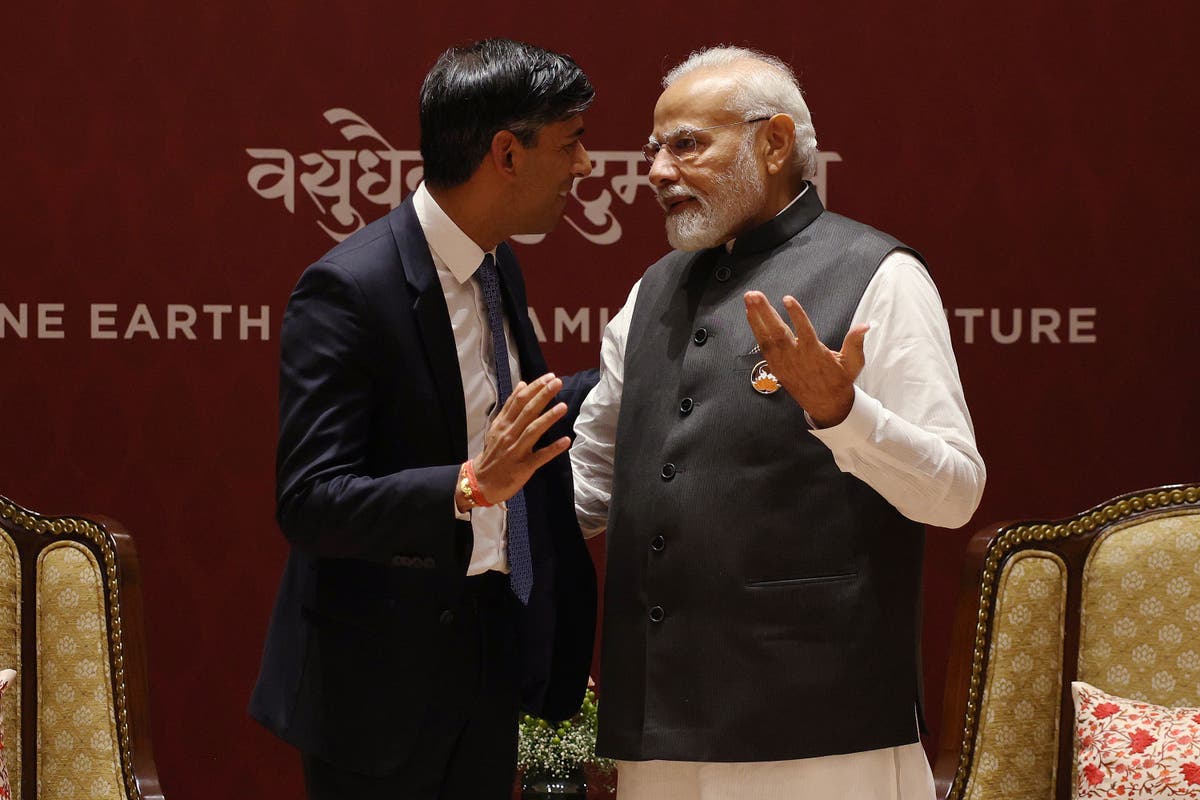 Rishi Sunak and Narendra Modi hold fresh talks about stalled UK-India ...