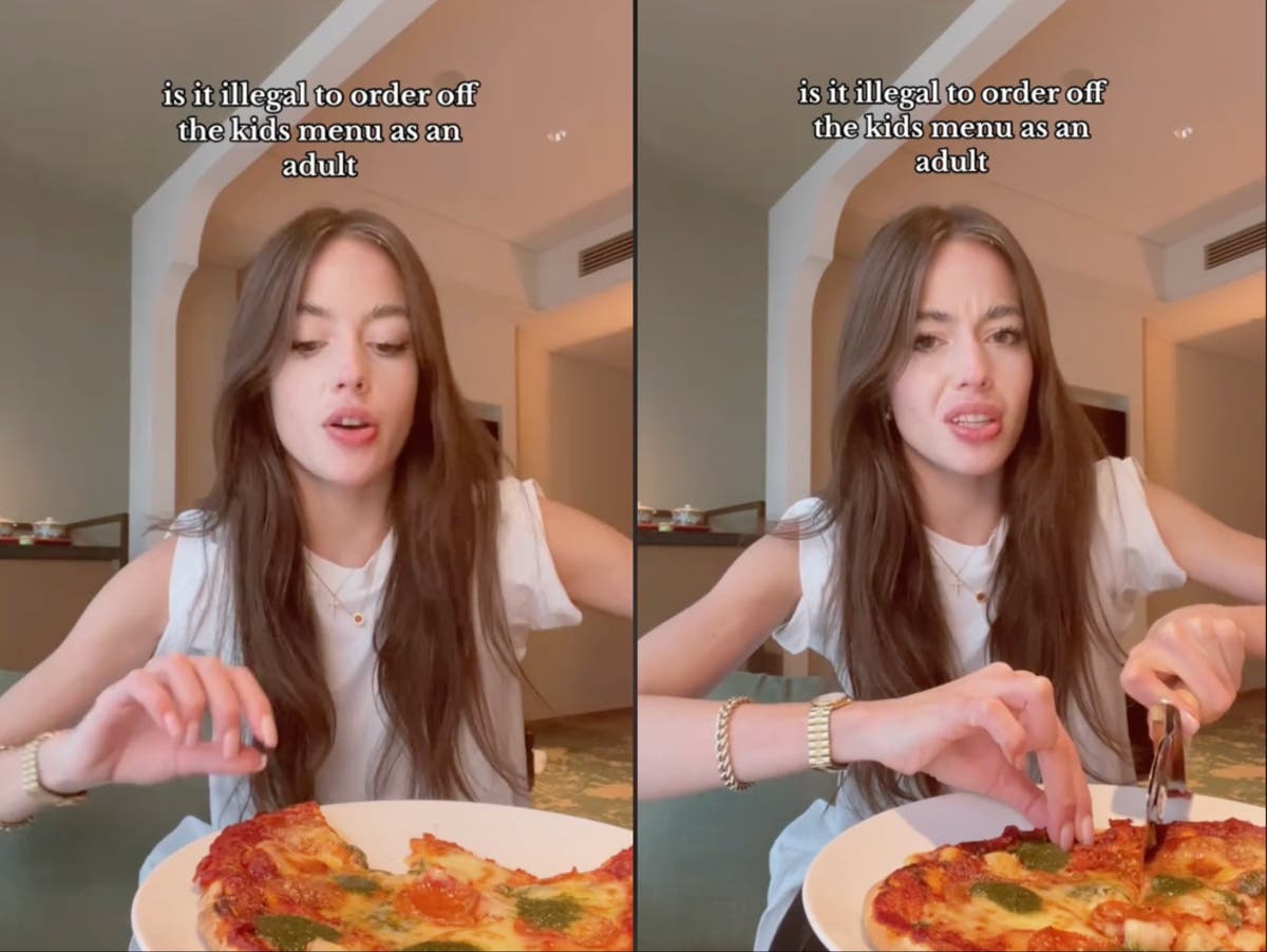 Woman questions why adults can’t order off children’s menu: ‘Is it ...