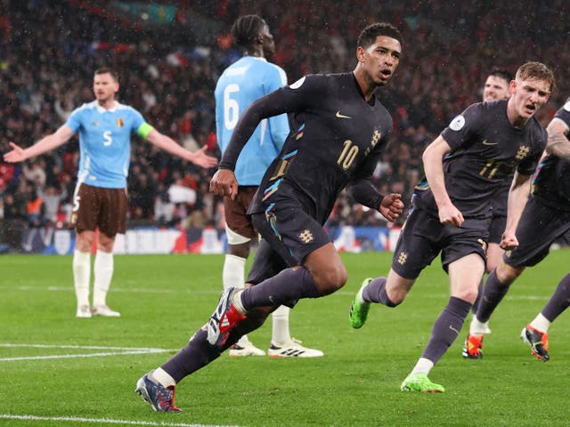 England 2-2 Belgium: Jude Bellingham’s new role provides late twist to ...